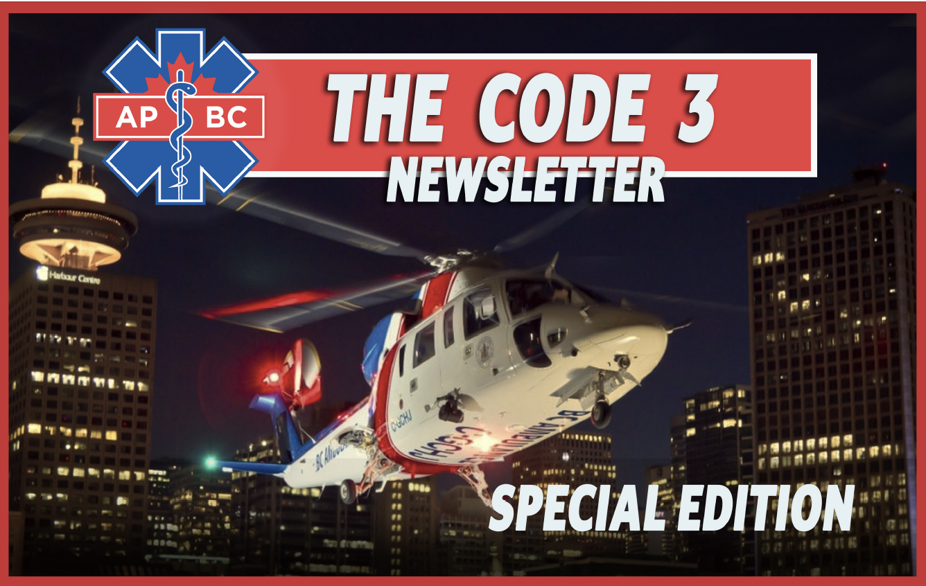 Code 3 Newsletter - Special Edition - APBC